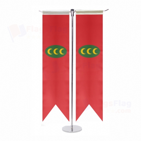 Ottoman Empire Horizontal 3 Crescent Version T Table Flag Flag Prices ...